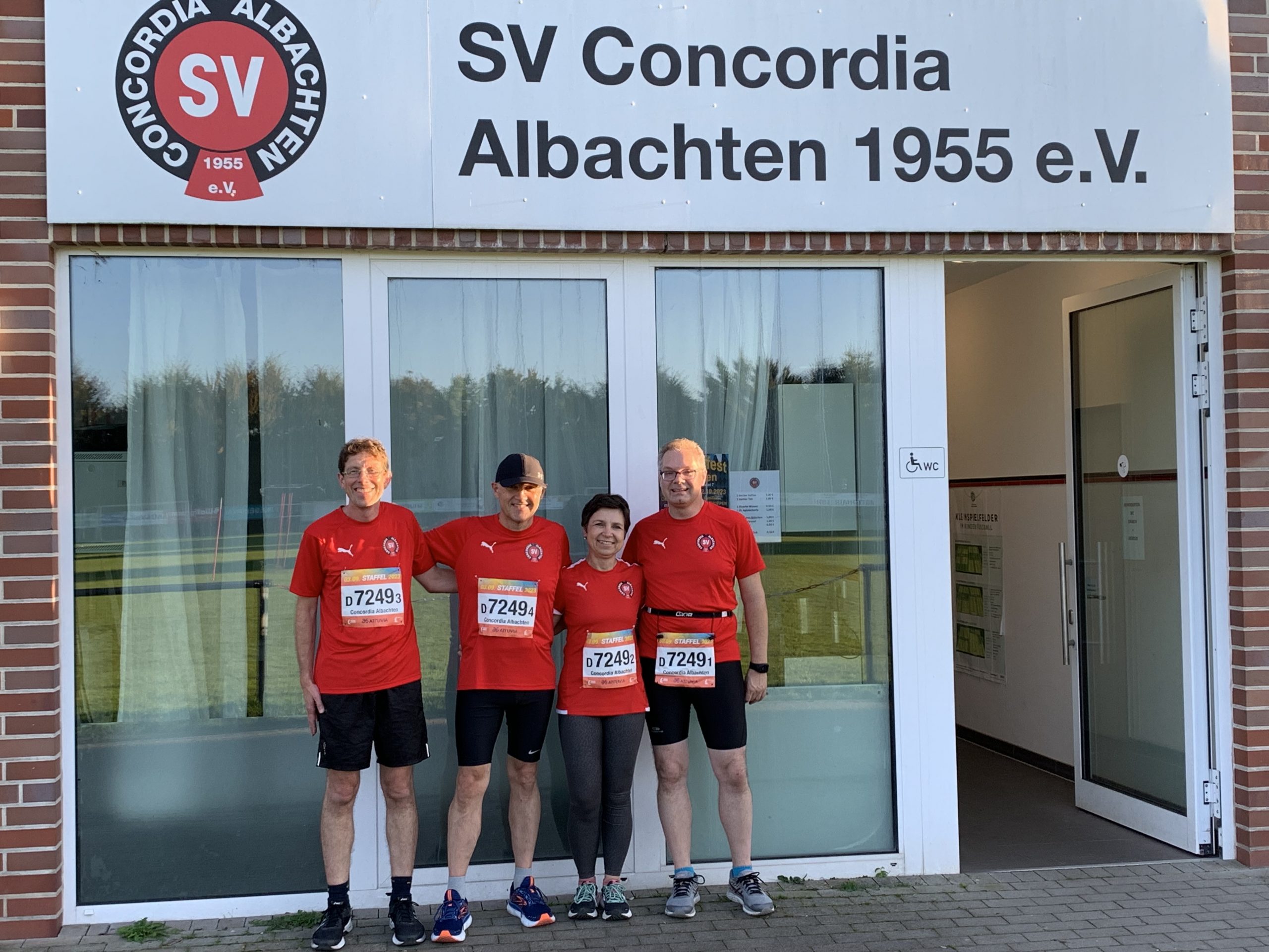Alle Jahre wieder - die Laufgruppe beim Münster Marathon - Concordia ...